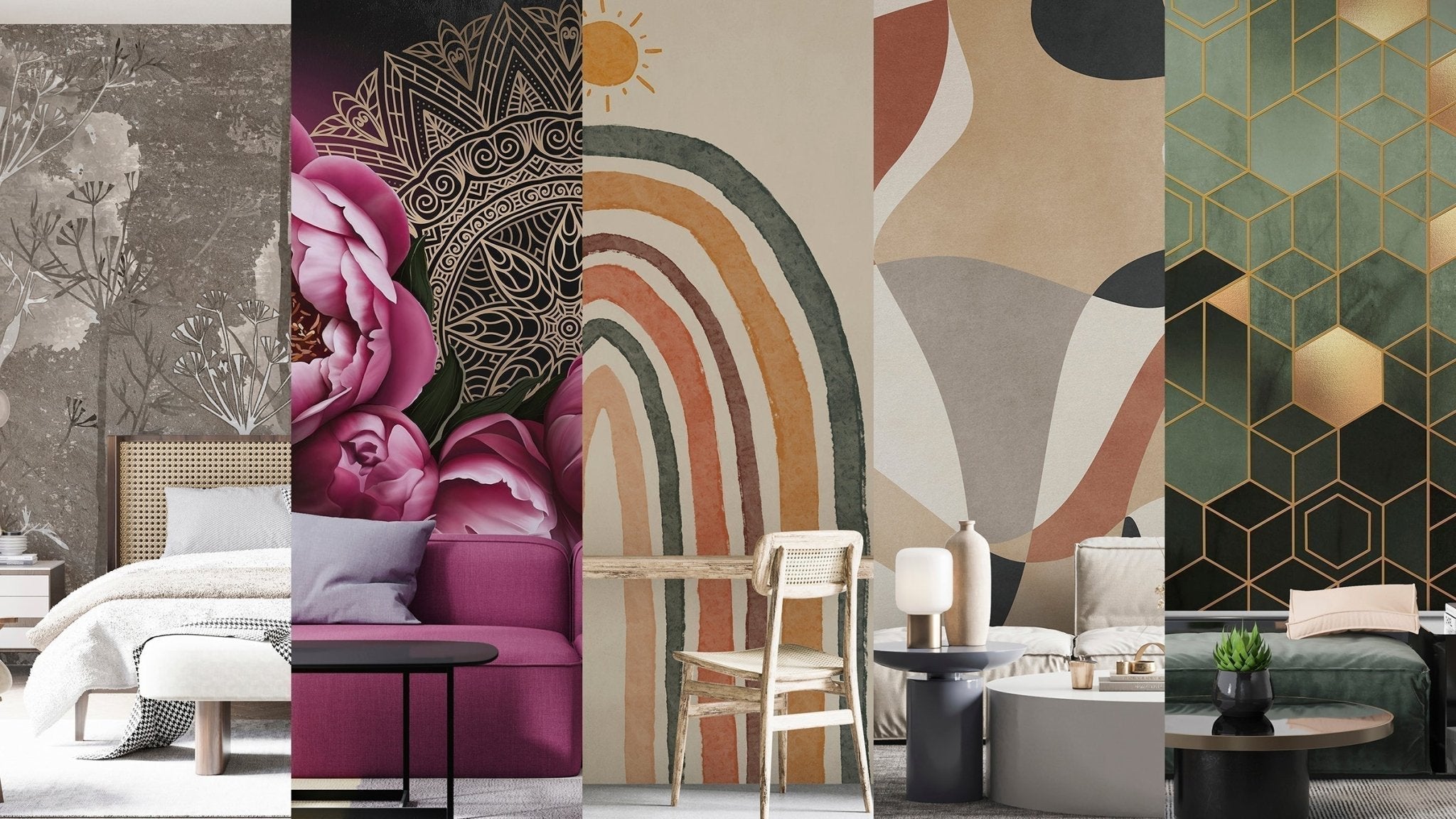 5 Abstract Wallpapers So Good, You'll Want to Redecorate