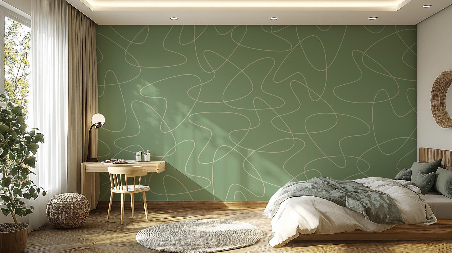 Green Wallpaper for Walls | Nature Inspired Designs