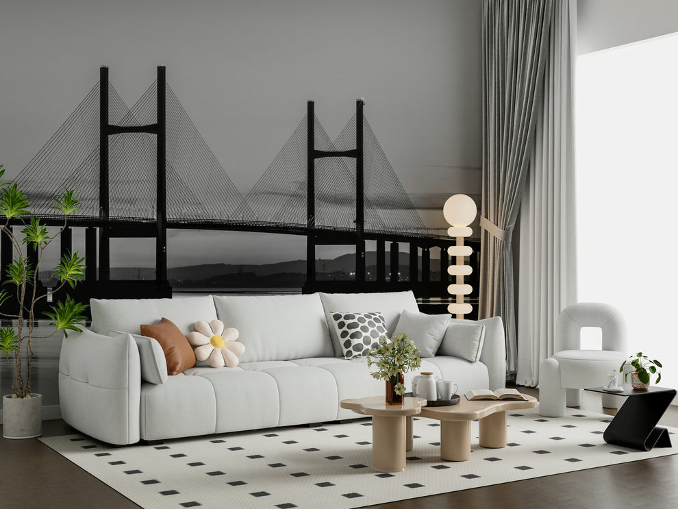 Severn Bridge Mural - UK Landscape