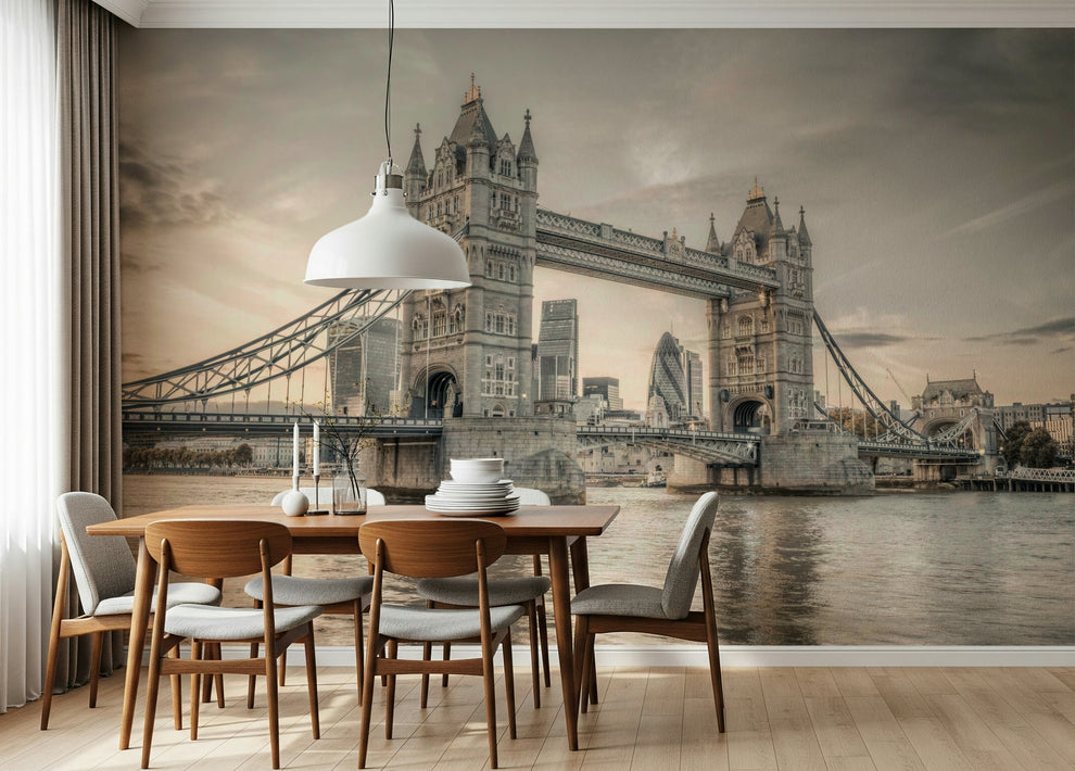Tower Bridge Wallpaper: London Elegance
