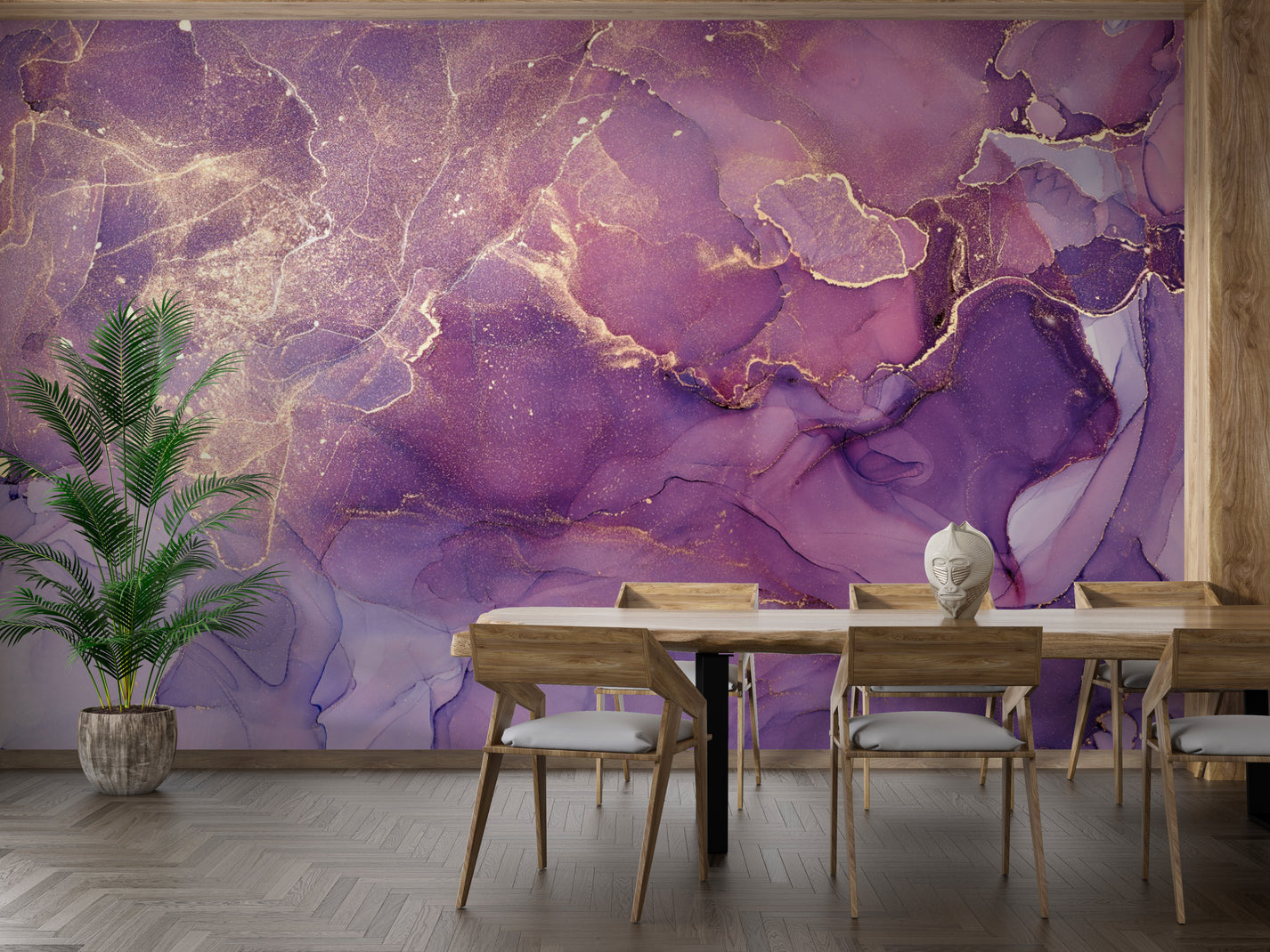 Abstract Colorful Modern Art Marble Wallpaper Murals