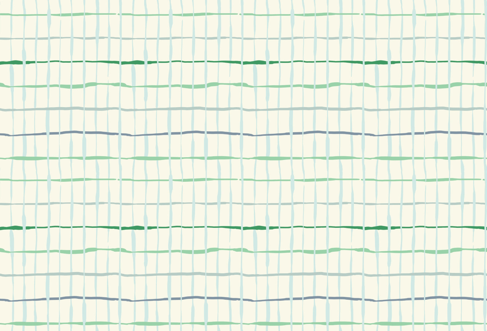 Light Green Handdrawn Lines Wallpaper