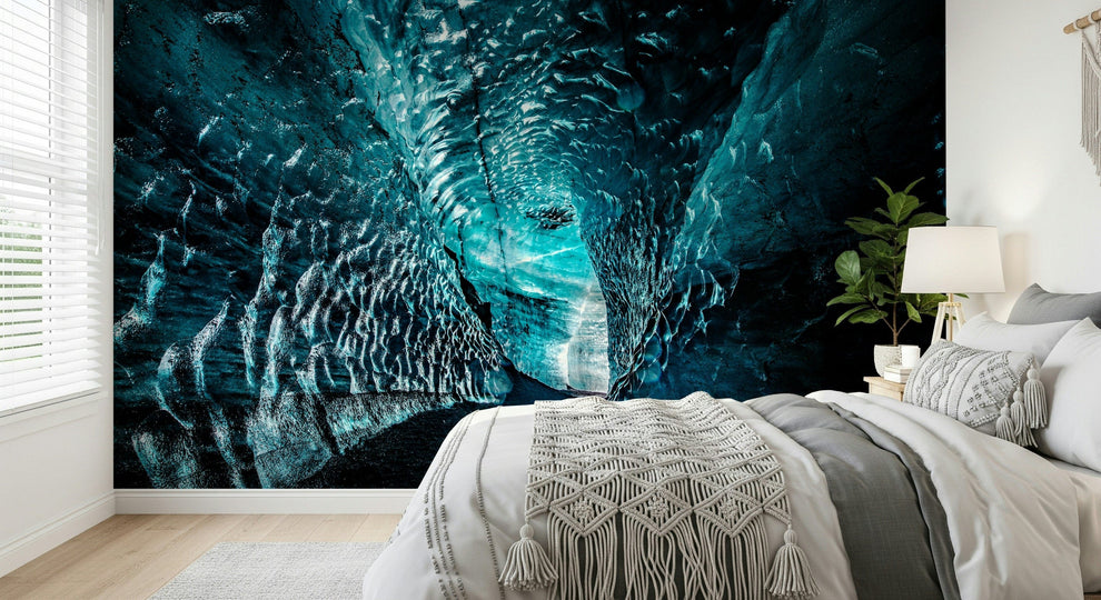 Arctic Ice Cave Wall Mural