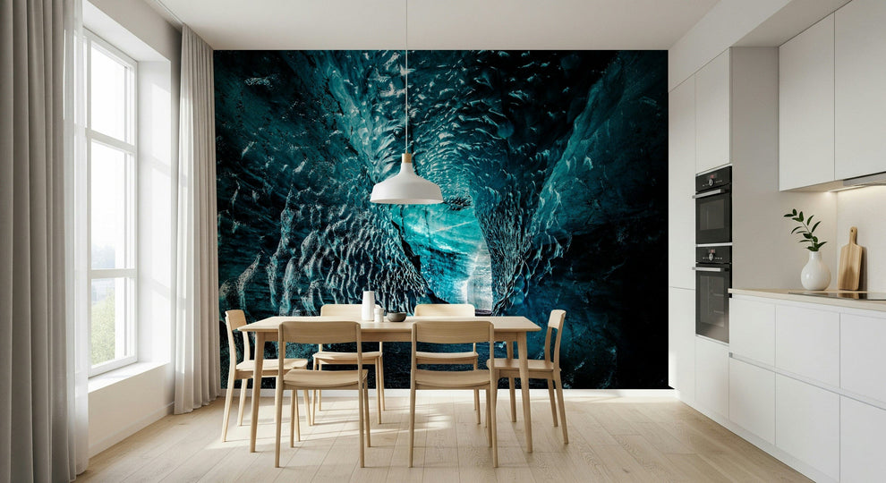 Arctic Ice Cave Wall Mural