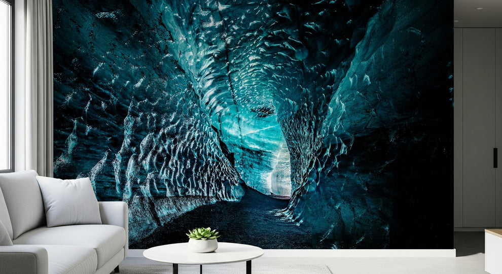 Arctic Ice Cave Wall Mural