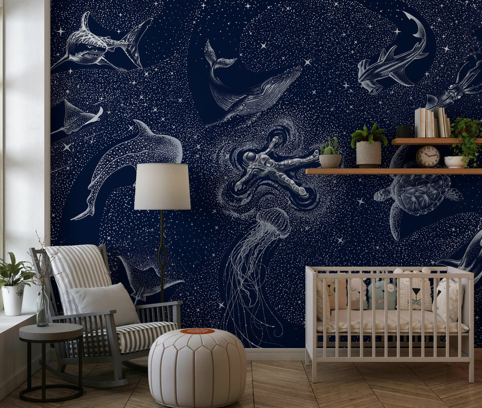 Astral Sea Wallpaper Mural