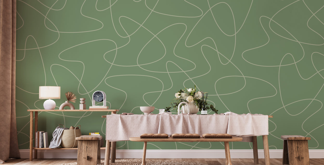 Boomerang Pattern Wallpaper | Retro and Modern Design Online