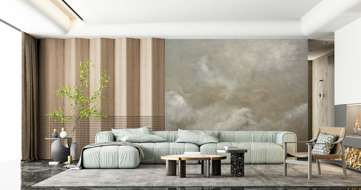 Calming Beige Texture Wallpaper