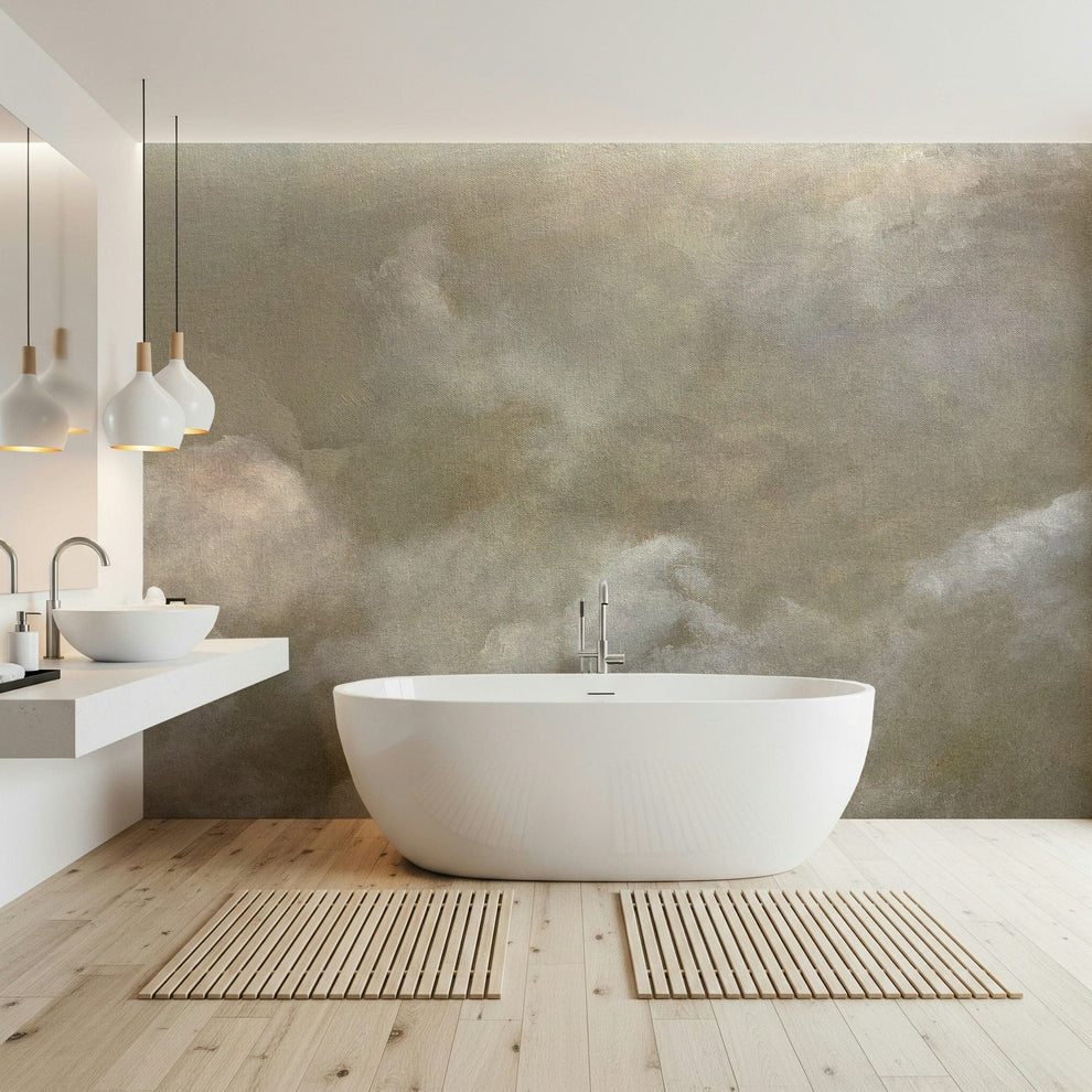 Calming Beige Texture Wallpaper