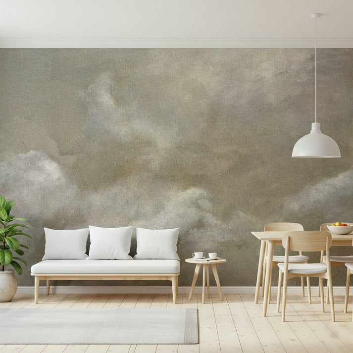 Calming Beige Texture Wallpaper