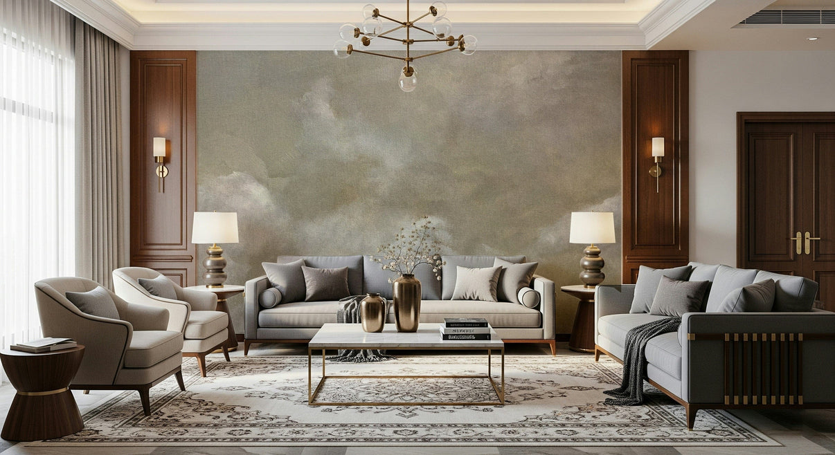 Calming Beige Texture Wallpaper