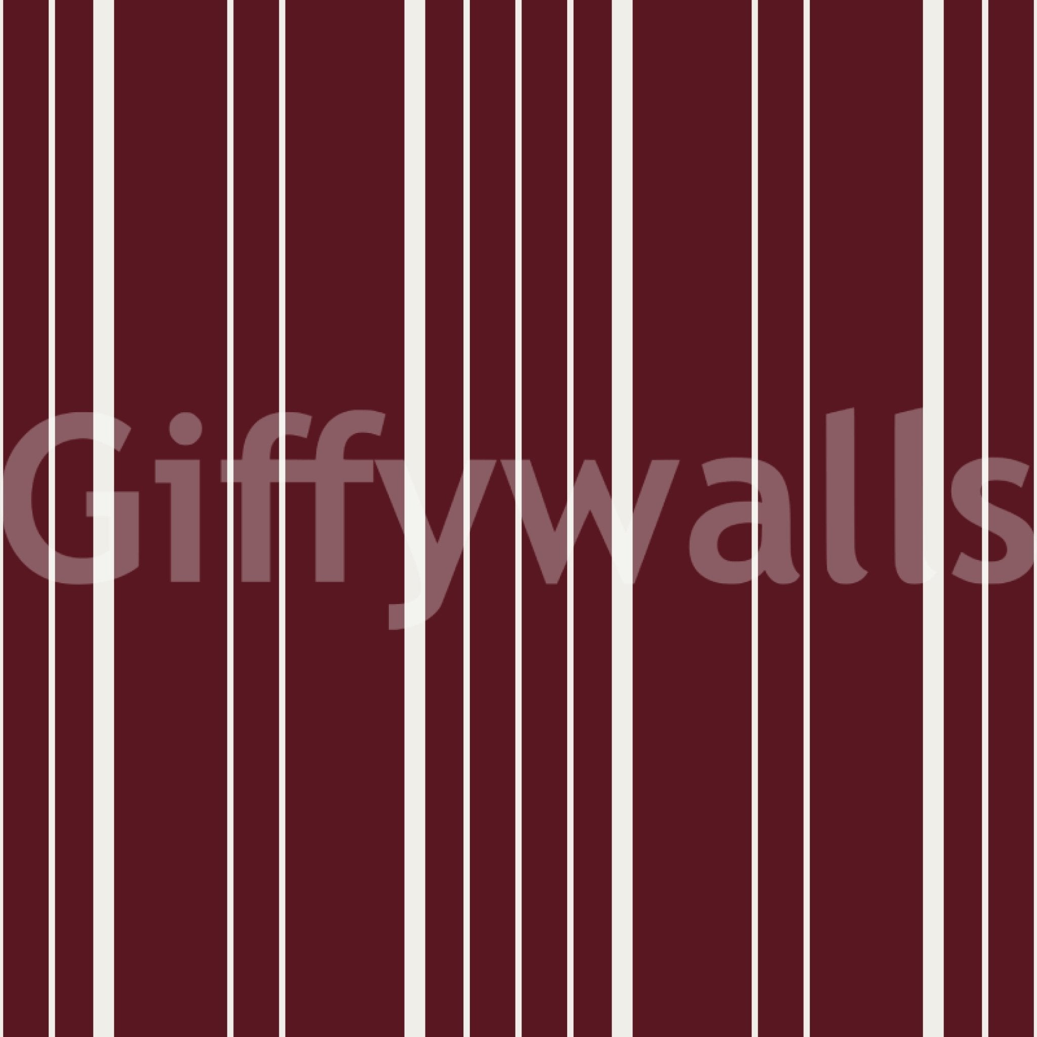 Crimson Stripes Wallpaper – Bold Red Vertical Pattern