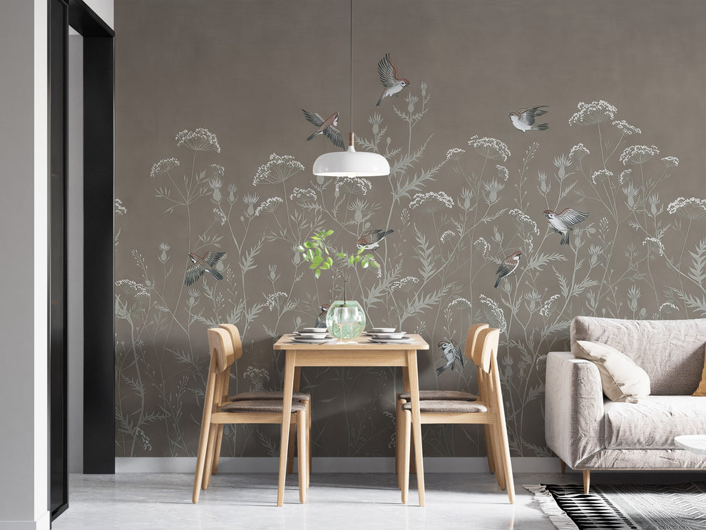 Get Meadow Melody Wallpaper Harmonious Home Art- Giffywalls