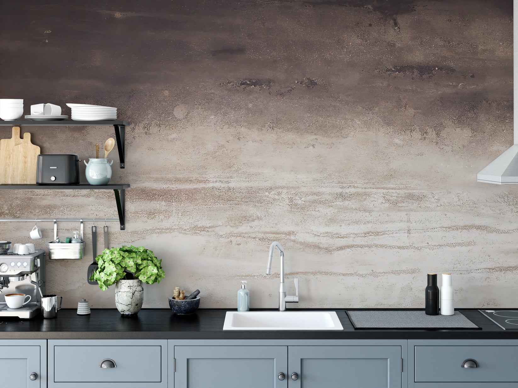 Get Rustic Wallpaper- Rustic Charm Gradient Mural – Giffywalls