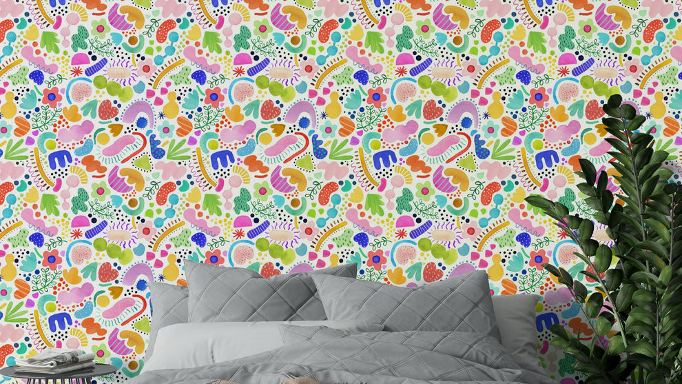 Modern Bold Abstract Wallpaper for Stylish Walls