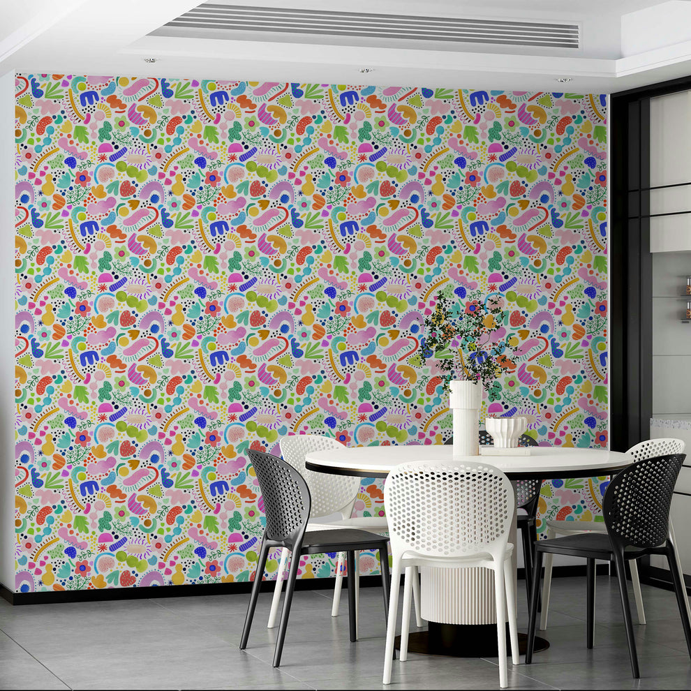 Modern Bold Abstract Wallpaper for Stylish Walls