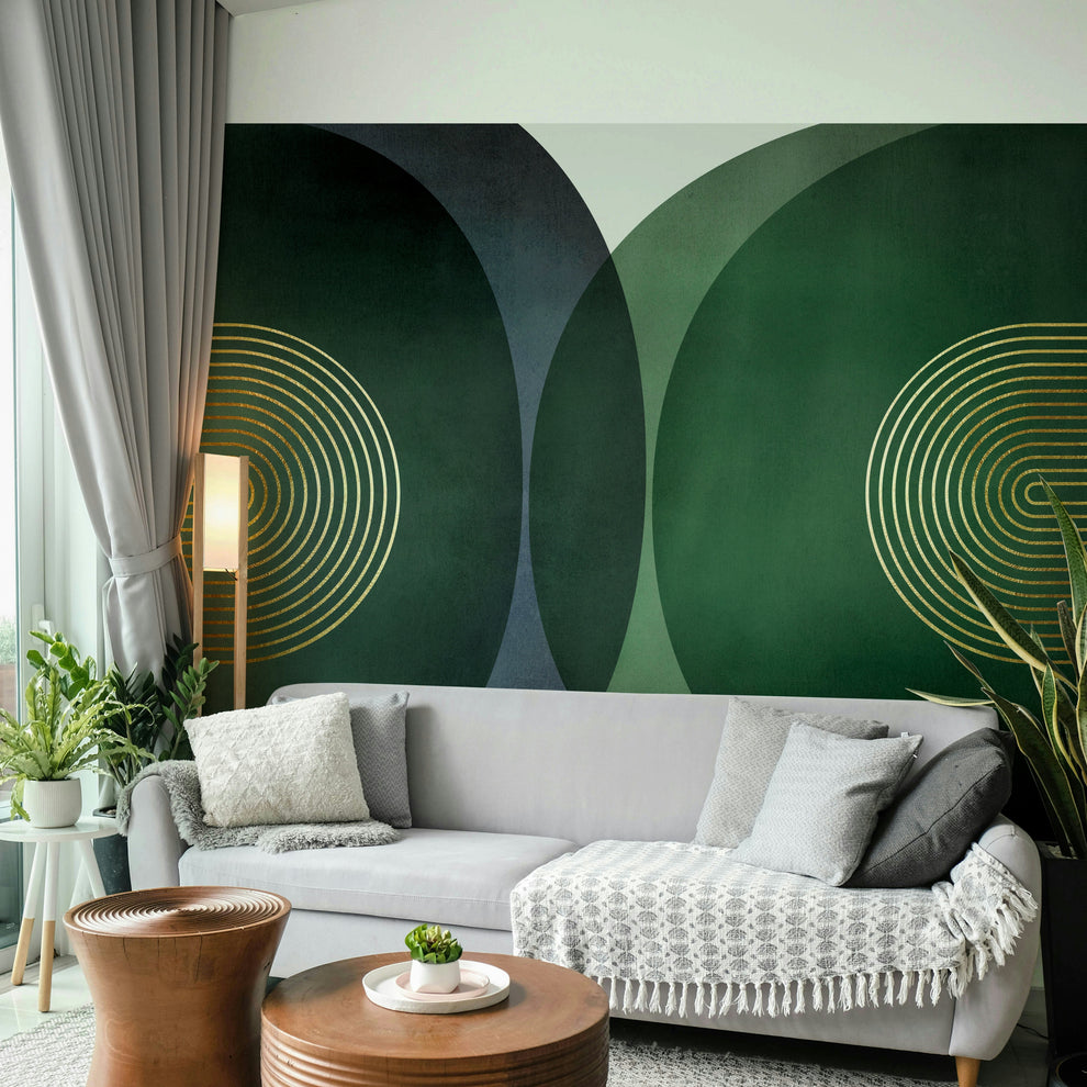 Modern Mid Century Wall Mural for Stylish Homes