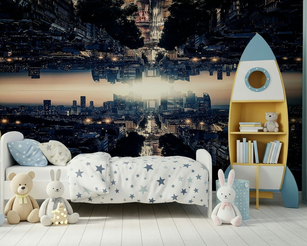 Shop Parallel Universe Wall Mural | Buy Sci-Fi Decor