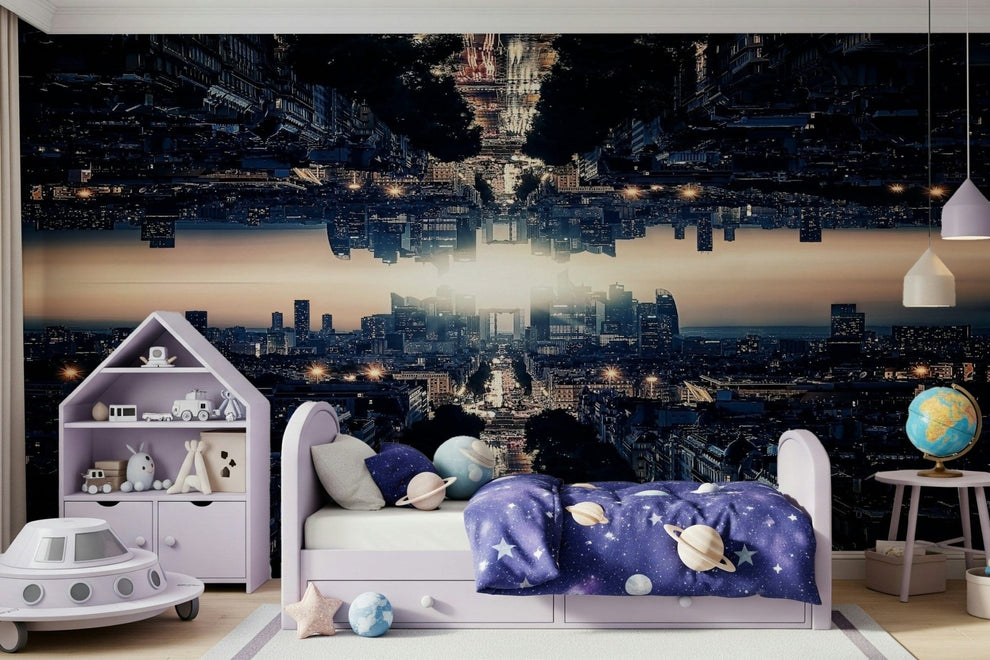 Shop Parallel Universe Wall Mural | Buy Sci-Fi Decor