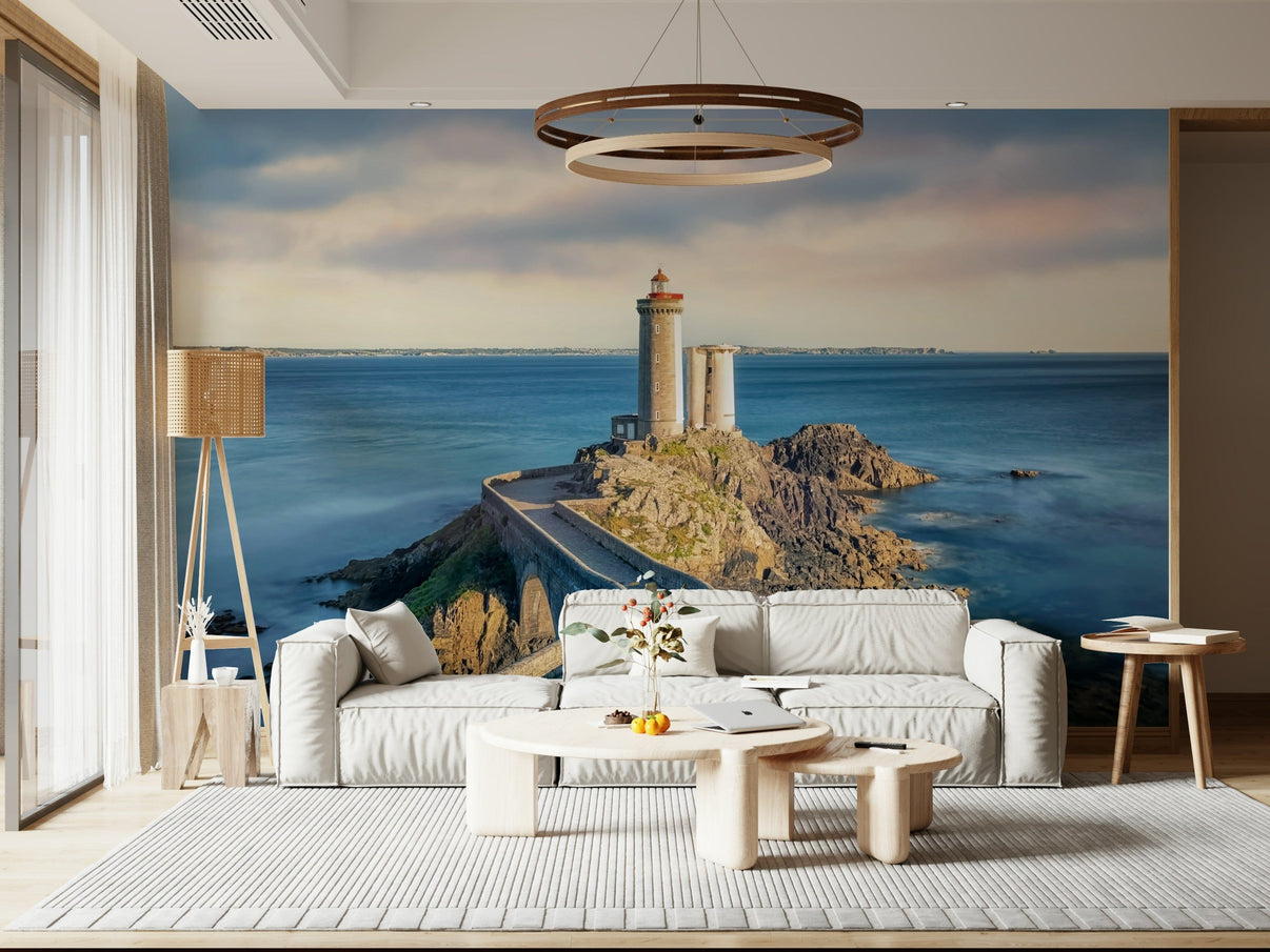 Petit Minou Lighthouse: Coastal Wallpaper