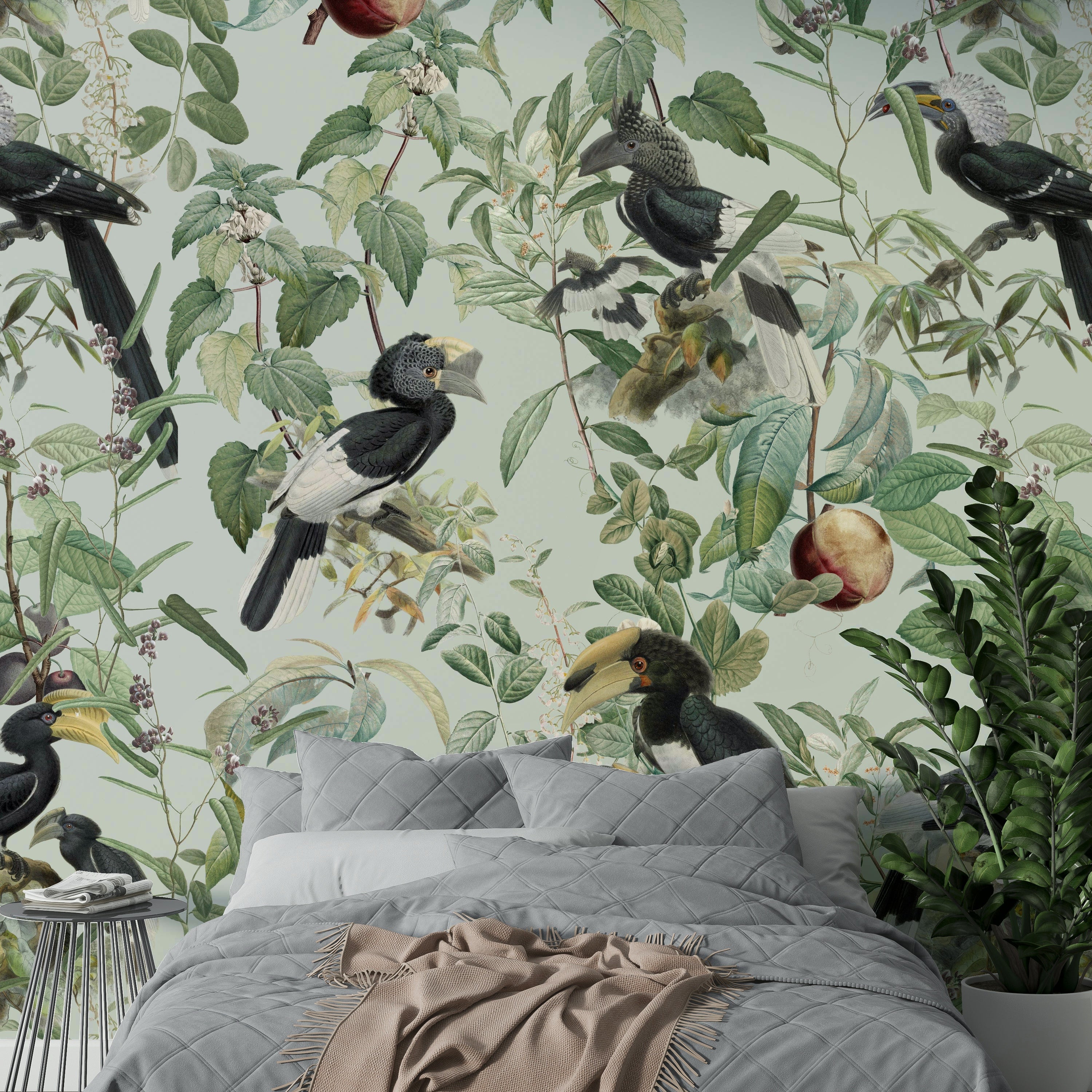Savannah Full Wall Mural with Earthy Tones and Texture