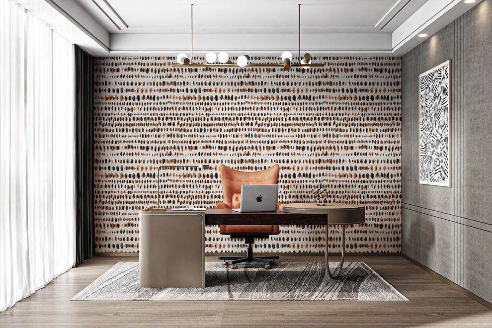 Secure Orbit Strokes Mural: Artful Walls Await