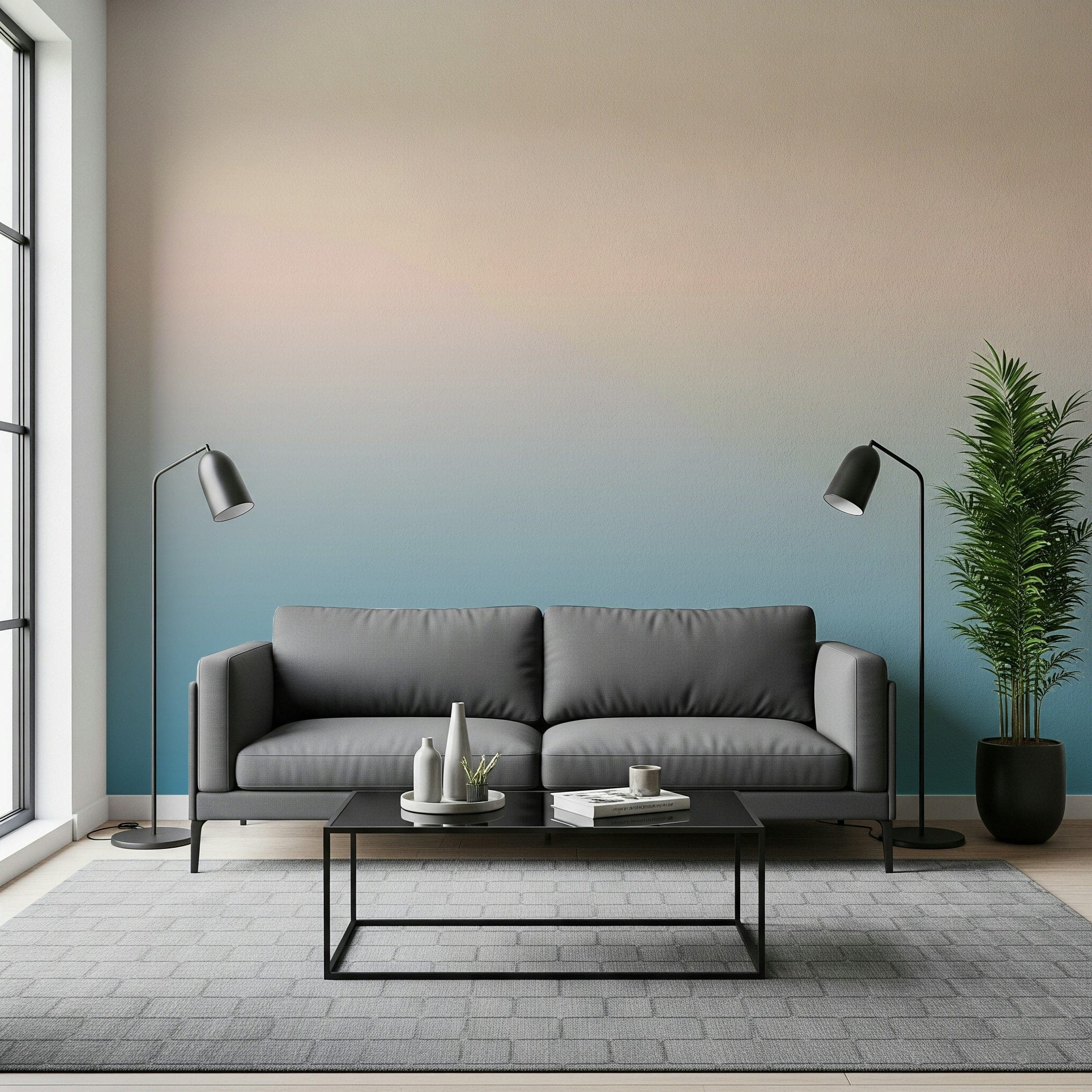Skyline Fade Wall Mural | Stunning Ombre Modern Decor
