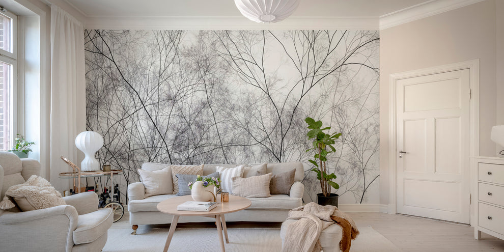 Tree Veins Art Wallpaper Murals | Giffywalls