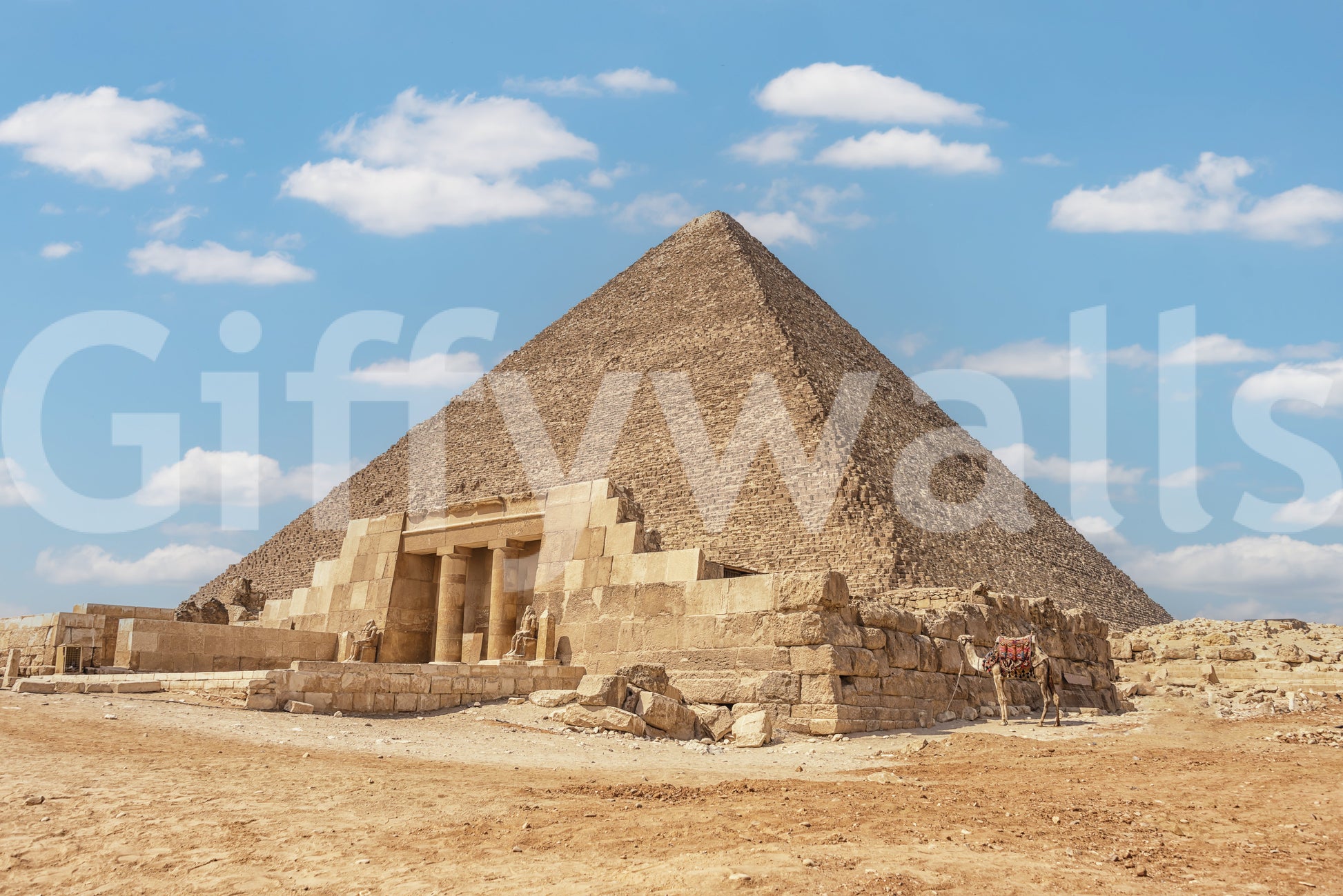 Majestic Pyramids Wallpaper for Walls