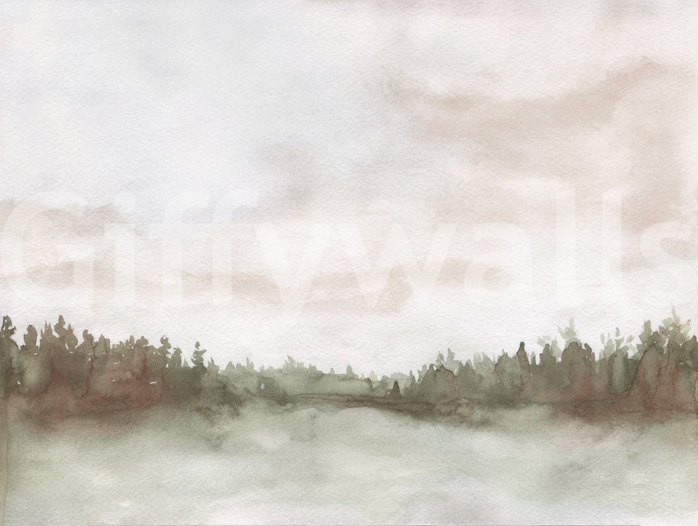 Misty Forest Wallpaper - Calm & Serene