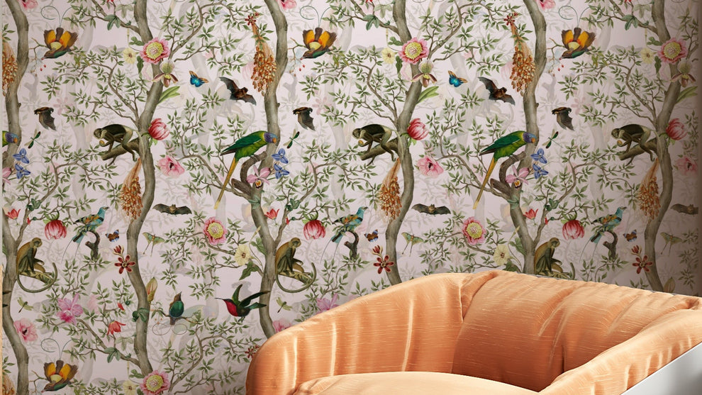 Whispers of the Jungle 4 Wallpaper – Nature-Inspired Wall Mural