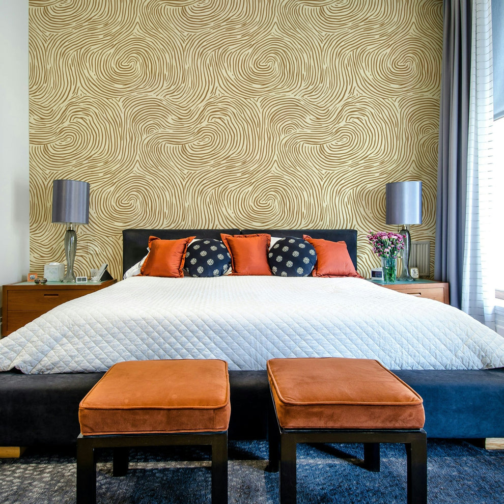 Woven Identity Wallpaper – Textured Wall Mural for Rooms