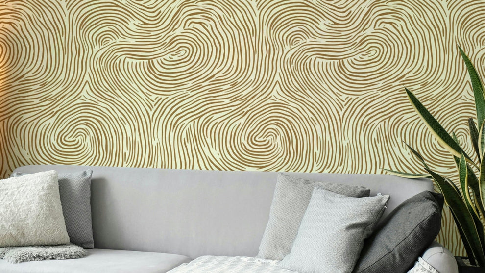 Woven Identity Wallpaper – Textured Wall Mural for Rooms