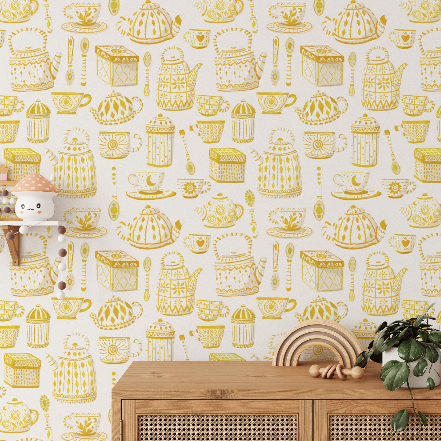 yellow wallpaper set